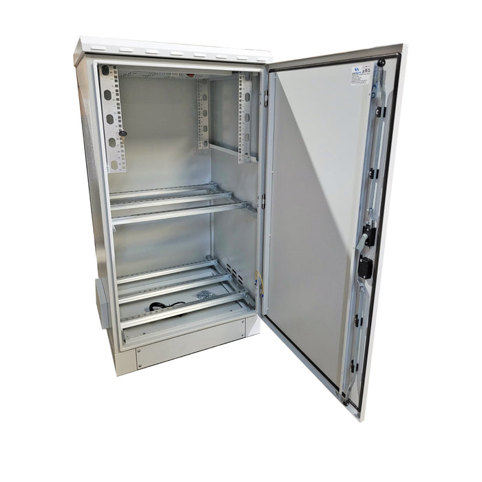Outdoor Fiber Optic Rack Cabinet - IP65 Protection