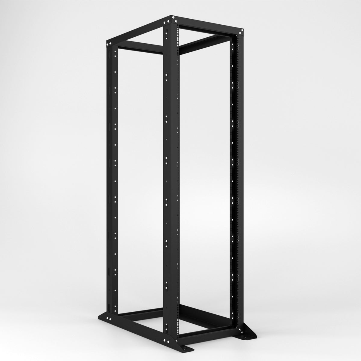 42U Open Frame 4 Post Server Rack - Steel Build - Sturdx