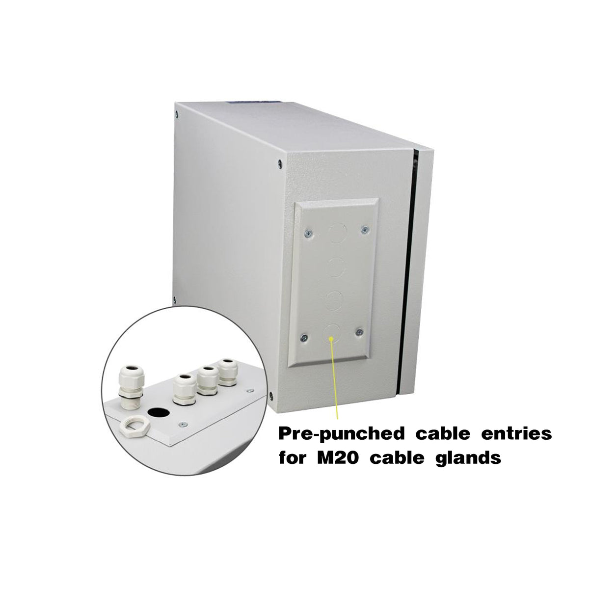 IP65 Weatherproof Metal Electrical Box - 11.81x15.75x7.09 Inch ...