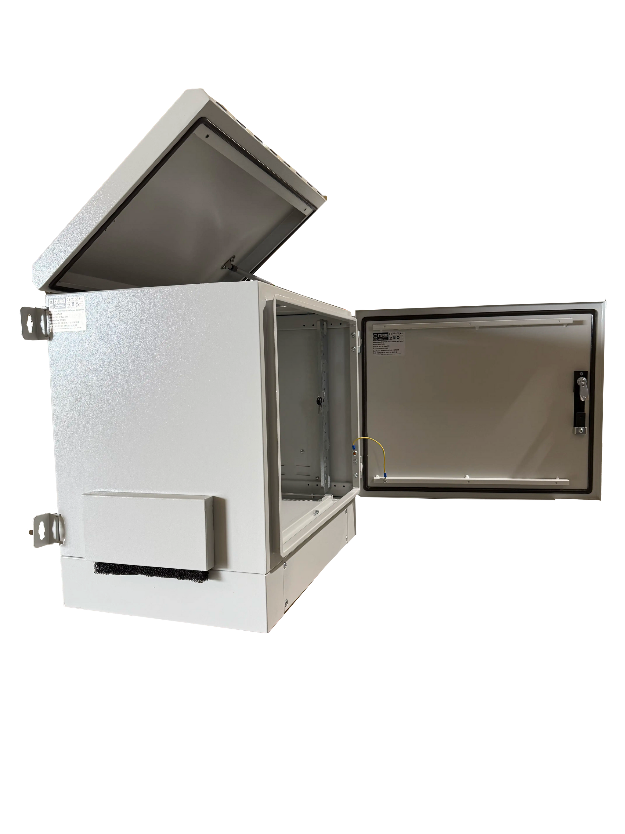 9U Outdoor Network Cabinet Enclosure - Weatherproof Design